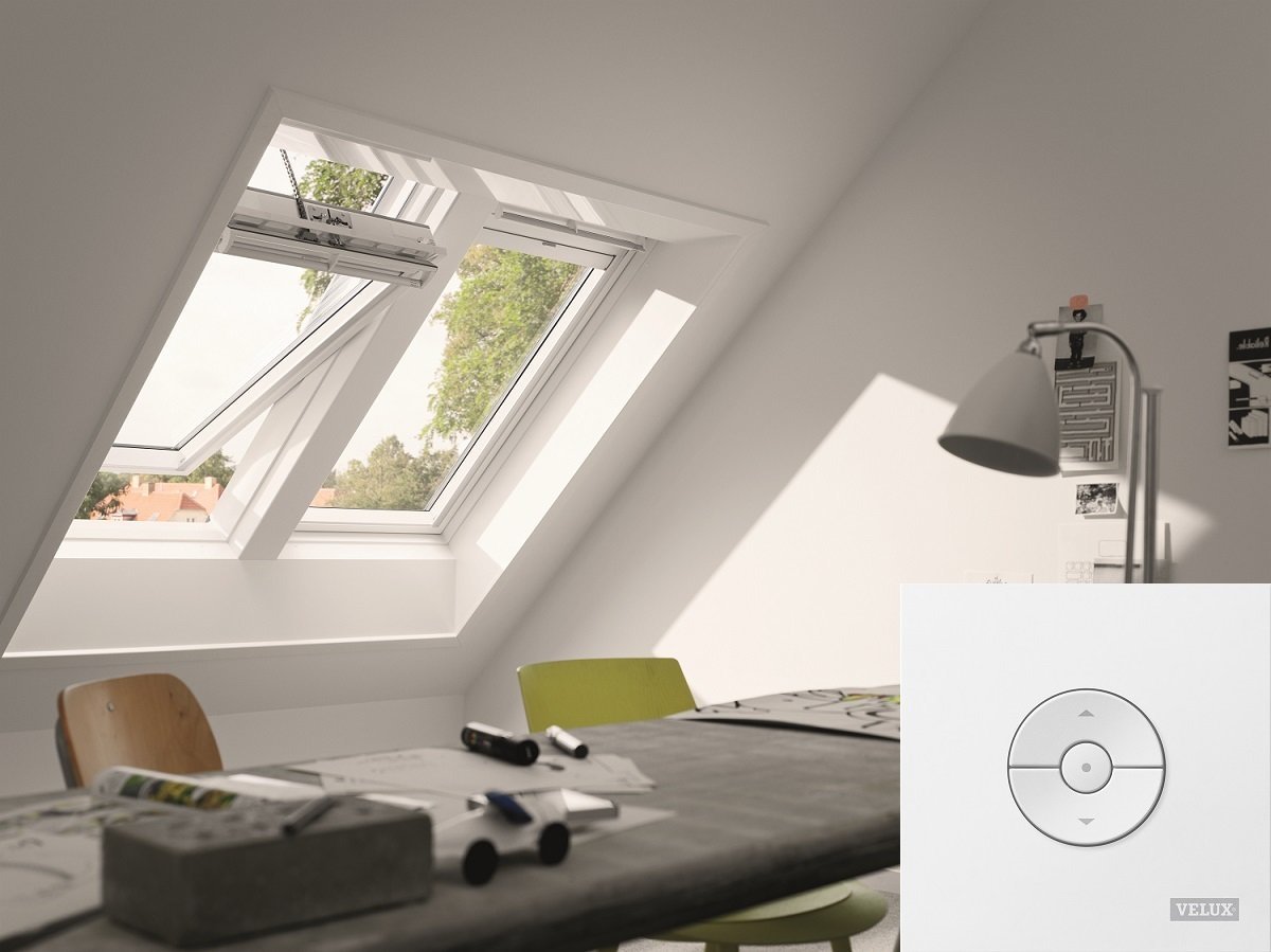 Velux INTEGRA Solarfenster GGL MK06 - 78x118 cm, Kiefernholz, THERMO ...