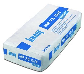 Knauf MP 75 G/F leicht 30 kg/Sack, Gips-Kalk-Putz zum Glätten und Filzen | www.kemmler.de
