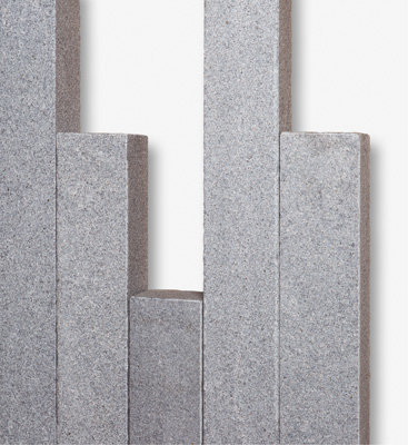 Seltra Palisade Gala Exacta 120x120x300 mm, Granit, geflammt, anthrazit | www.kemmler.de