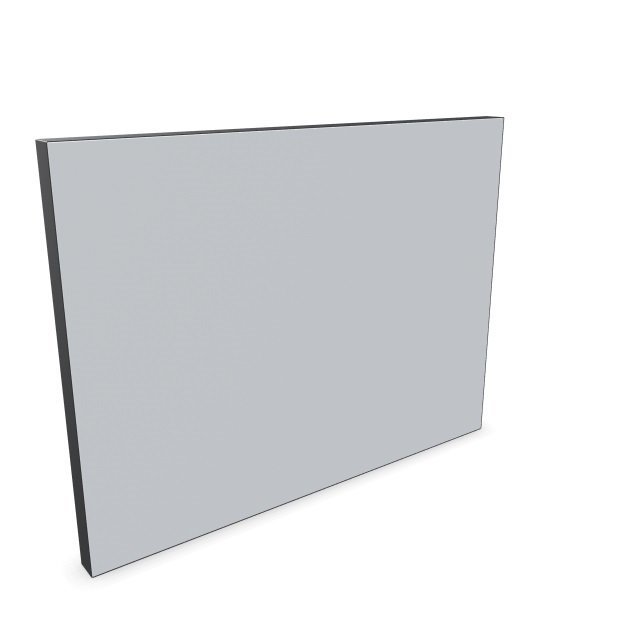 Rockfon Canva Standabsorber 1200x1800x61 mm, Gestell schwarz ...
