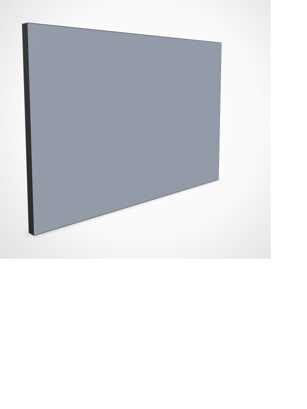 Rockfon Canva Standabsorber 1200x1800x61 mm, Gestell schwarz ...