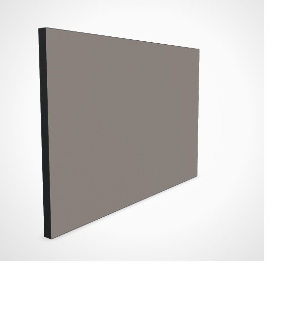 Rockfon Canva Standabsorber 1200x1800x61 mm, Gestell schwarz ...