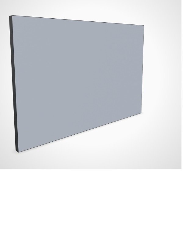 Rockfon Canva Standabsorber 1200x1800x61 mm, Gestell schwarz ...