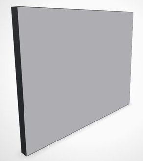 Rockfon Canva Standabsorber 1000x1300x61 mm, Gestell schwarz ...