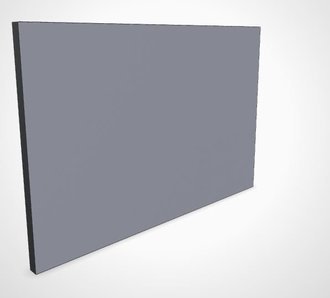 Rockfon Canva Standabsorber 1200x1800x61 mm, Gestell schwarz ...