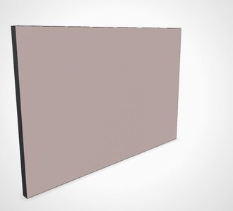 Rockfon Canva Standabsorber 1200x1800x61 mm, Gestell schwarz ...