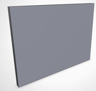 Rockfon Canva Standabsorber 1000x1300x61 mm, Gestell schwarz ...