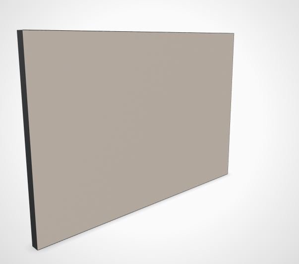 Rockfon Canva Standabsorber 1200x1800x61 mm, Gestell schwarz ...