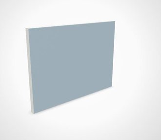 Rockfon Canva Standabsorber 1000x1300x61 mm, Gestell weiß, zweifarbig ...