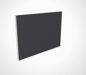 Rockfon Canva Standabsorber 1000x1300x61 mm, Gestell weiß, zweifarbig ...
