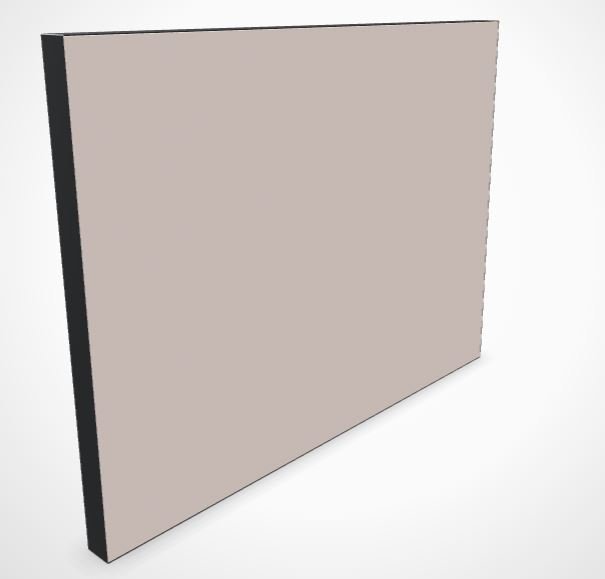 Rockfon Canva Standabsorber 1000x1300x61 mm, Gestell schwarz ...